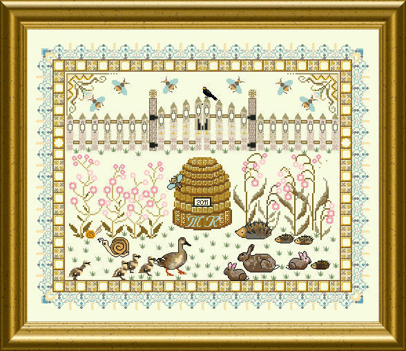 Button Garden – European Crosstitch Co